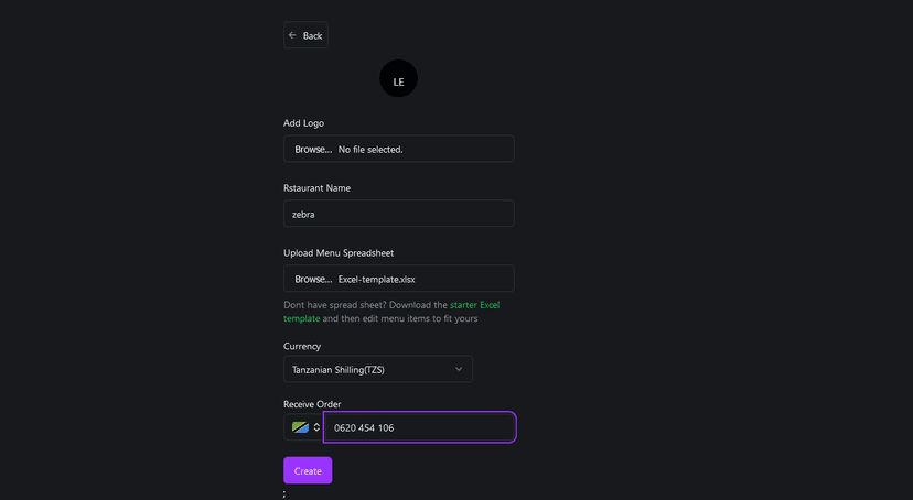 MenuMate | Free & Easy Restaurant Menu builder